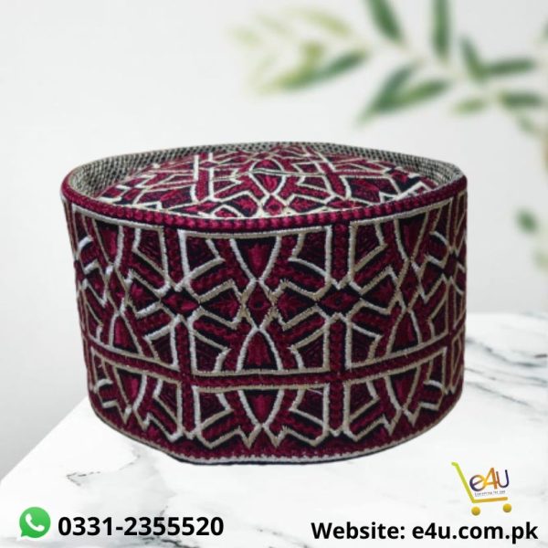 Barkati Al Nafi Red Cap - e4u Online Shopping Available in Store